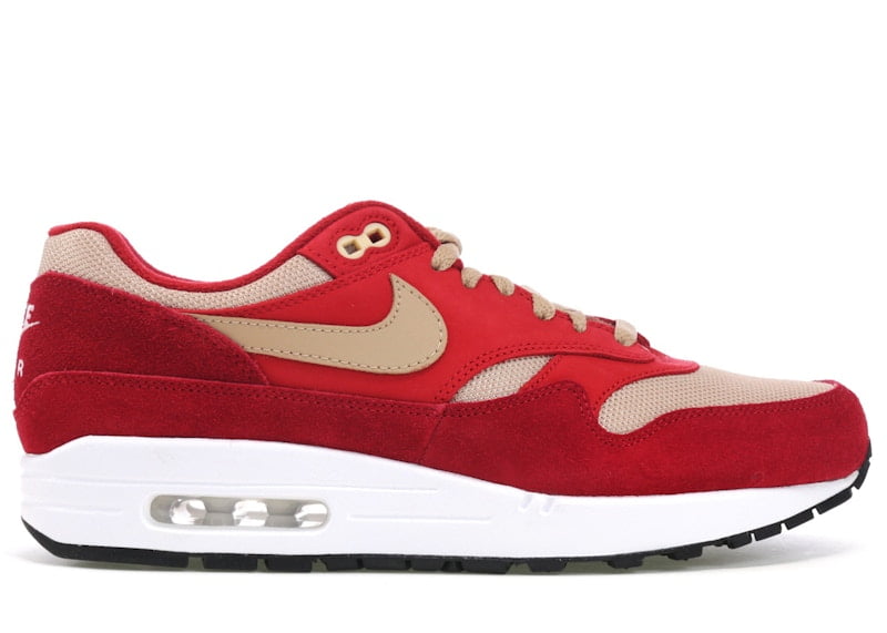 Nike Men's Air Max 1 Curry Pack (Red) Running Shoes, from StockX ...
