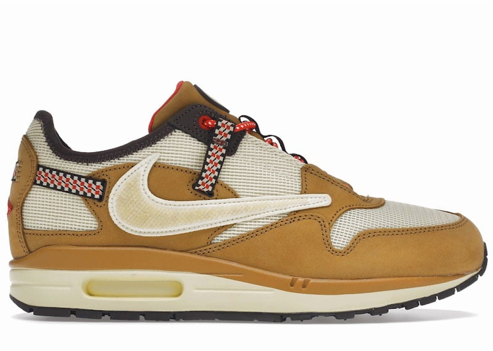 Nike Men's Air Max 1 Travis Scott Cactus Jack Wheat Lemon Drop Running ...