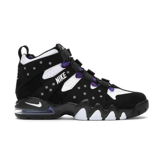 Nike Men's Air Max 2 CB '94 Black White Purple Basketball Shoes, from ...