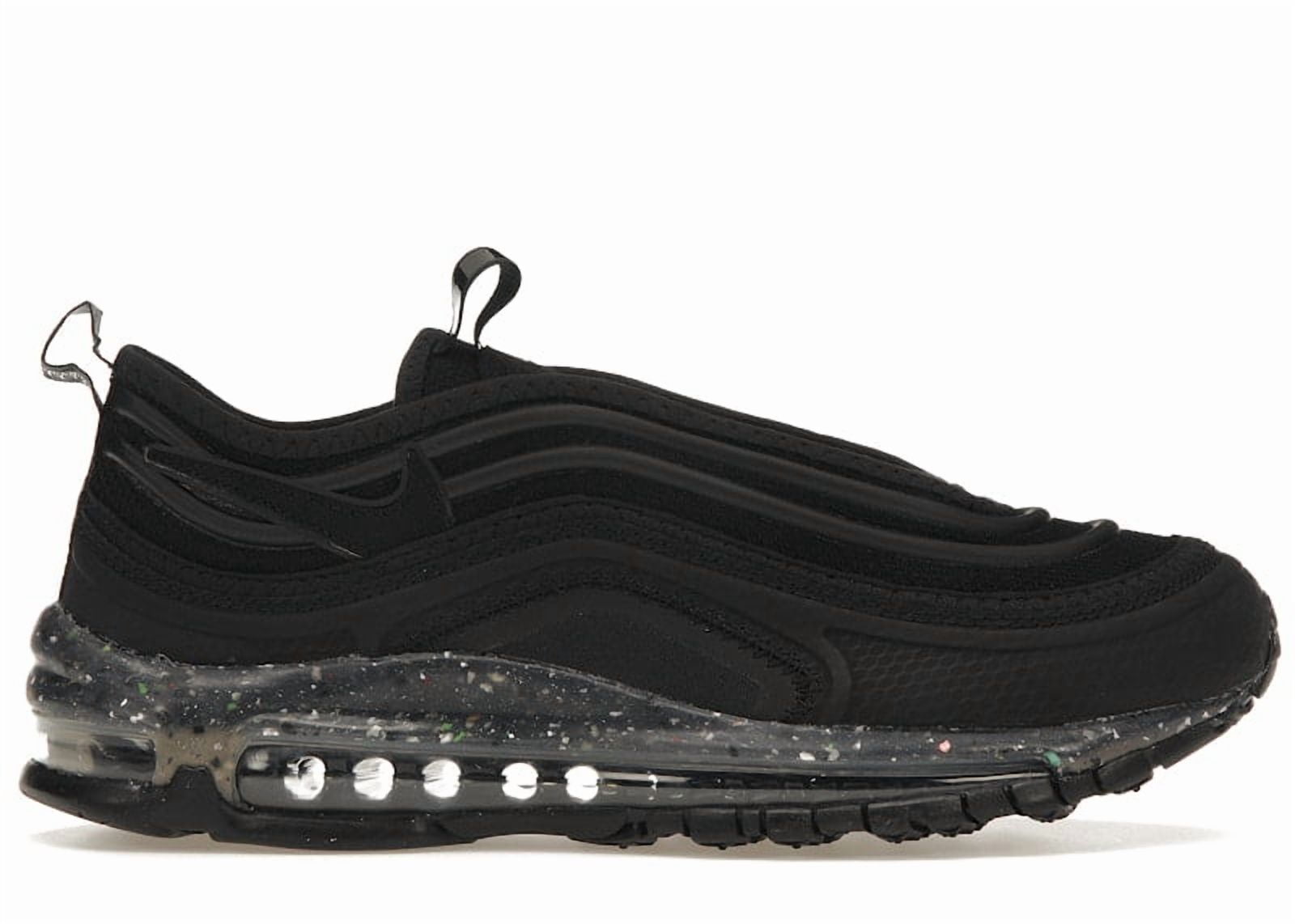 Nike Men's Air Max 97 Terrascape Triple Black Running Shoes, from ...