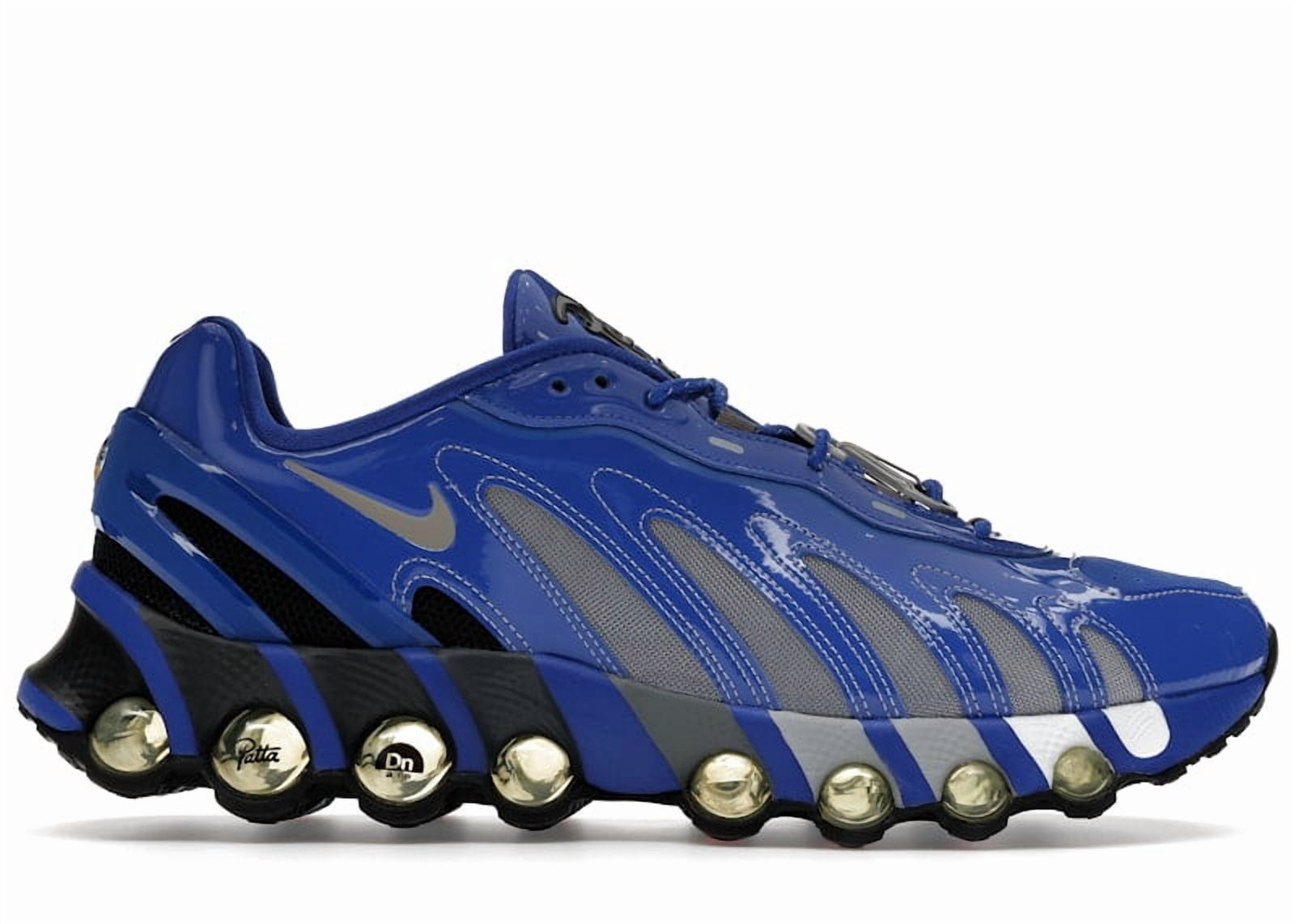 Nike Men's Air Max Dn8 Patta Game Royal Metallic Silver Shoes, from ...
