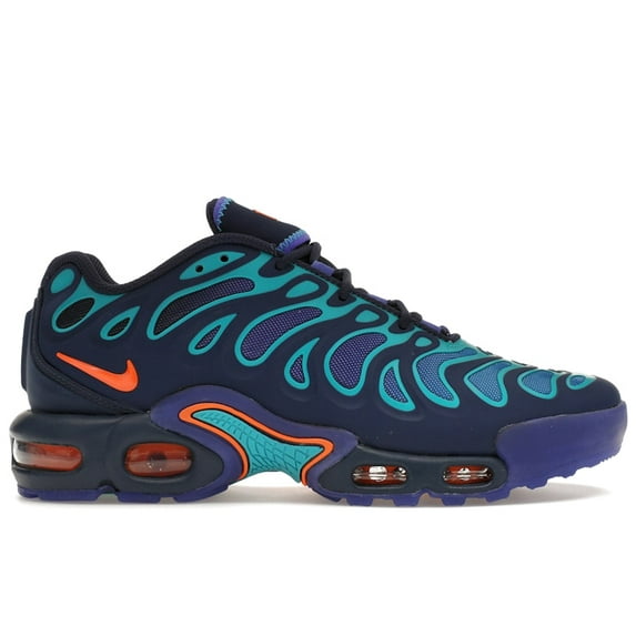 Nike Men's Air Max Plus Drift Midnight Navy Total Orange Running Shoes ...