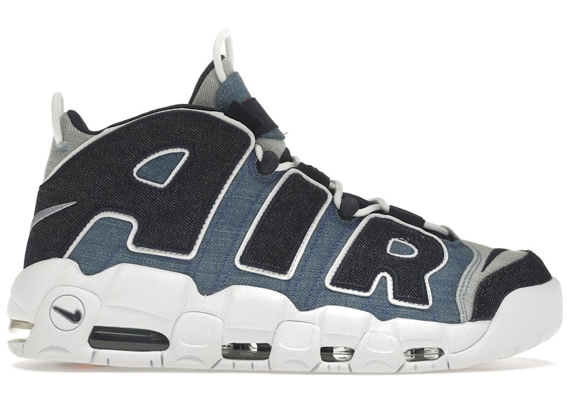 Nike Men's Air More Uptempo 96 Denim Basketball Shoes, from StockX ...