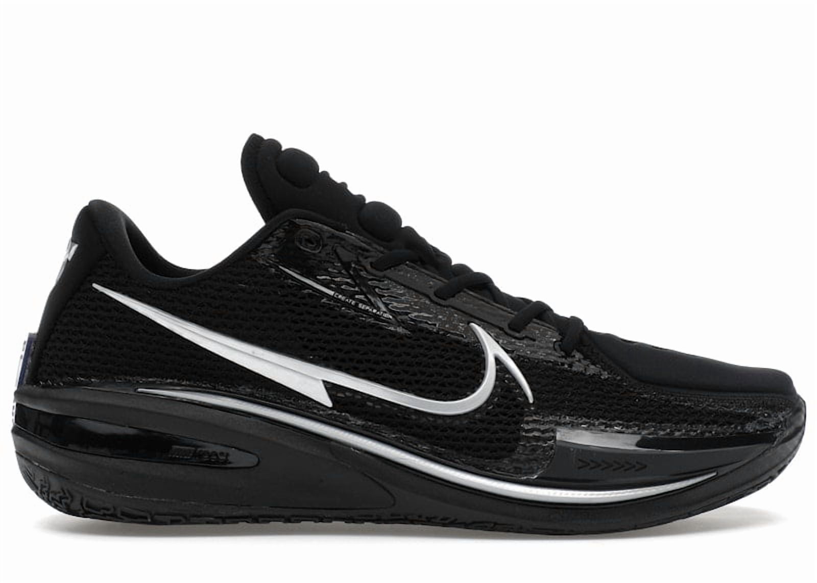 Nike Men's Air Zoom GT Cut Black Chrome Basketball Shoes, from StockX ...