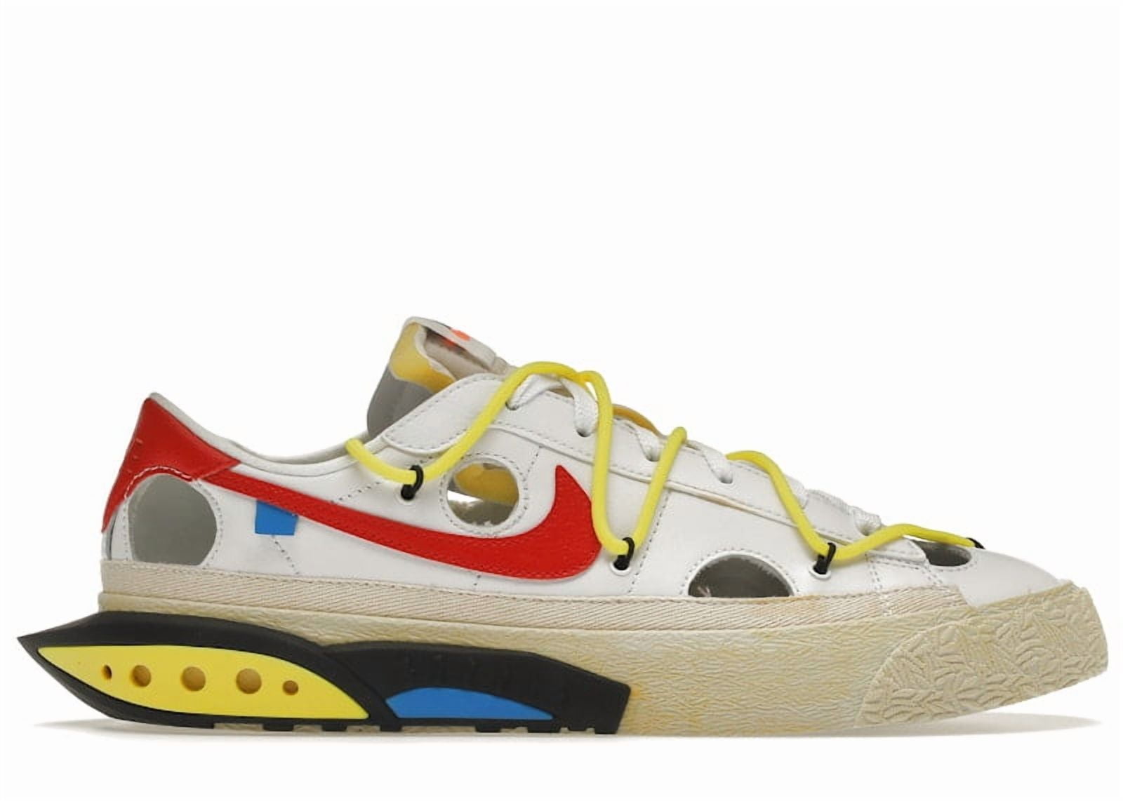 Nike Men's Blazer Low Off-White University Red Shoes, from StockX ...
