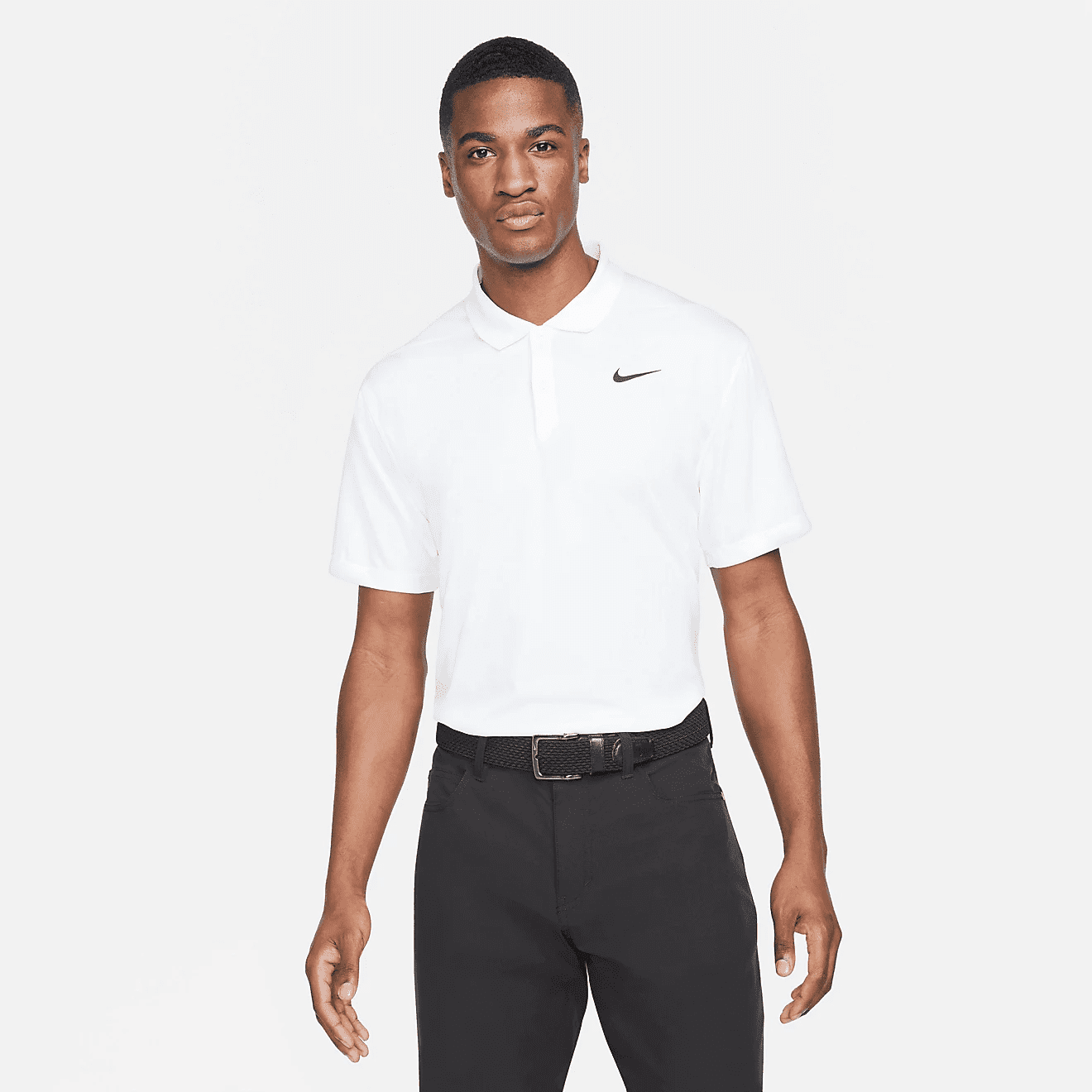 Nike Men's Dri-FIT Victory Polo Shirt (White), Medium - Walmart.com