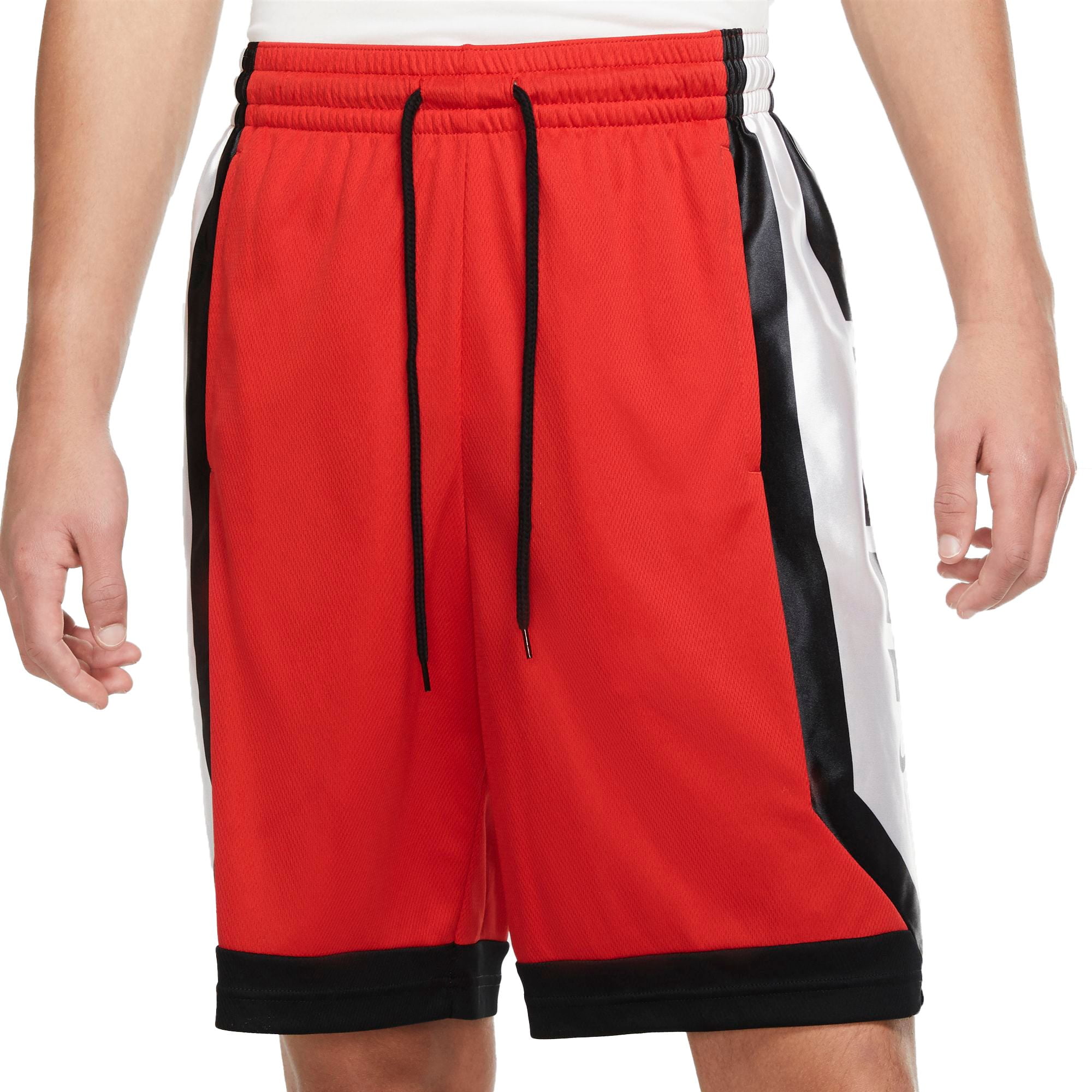 Nike Men's Dri-Fit Elite Basketball Shorts (University Red/Black, L ...