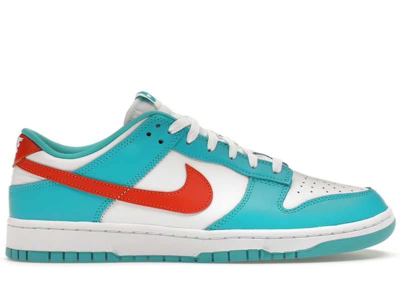 Nike Men's Dunk Low Miami Dolphins, from StockX - Walmart.com