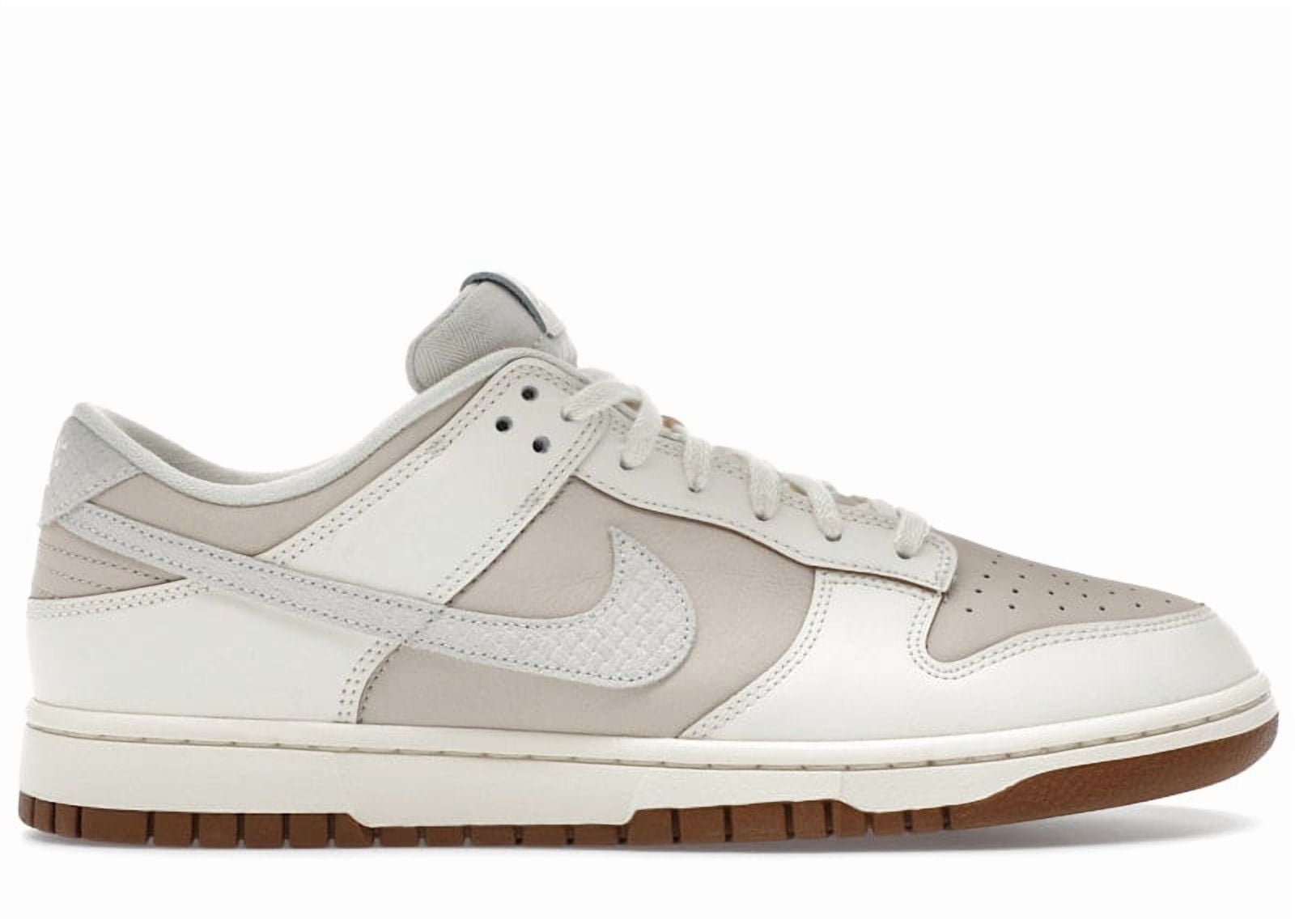 Nike Men's Dunk Low Retro Pearl White Pale Ivory Light British Tan Sail ...
