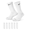 Nike Unisex Dri-Fit Cushioned Crew Training Socks, Large, 6 Pair, White for Women - Walmart.com