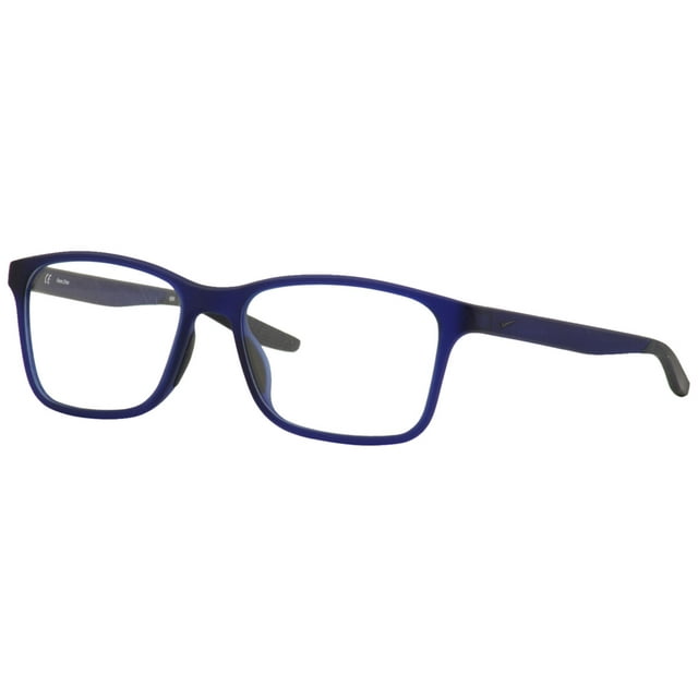 Nike Men's Eyeglasses 7117 414 Matte Midnight Navy Full Rim Optical ...