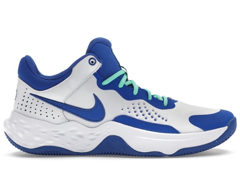 Nike Men's Fly.By Mid 3 White Game Royal Basketball Shoes, from StockX ...