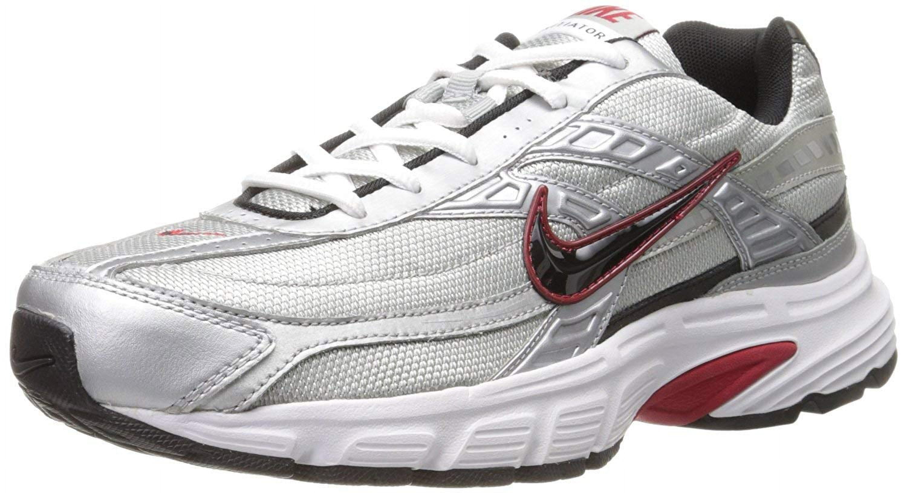 Nike Men's Initiator Running Shoe, Metallic Silver/Black White, 9 D US ...