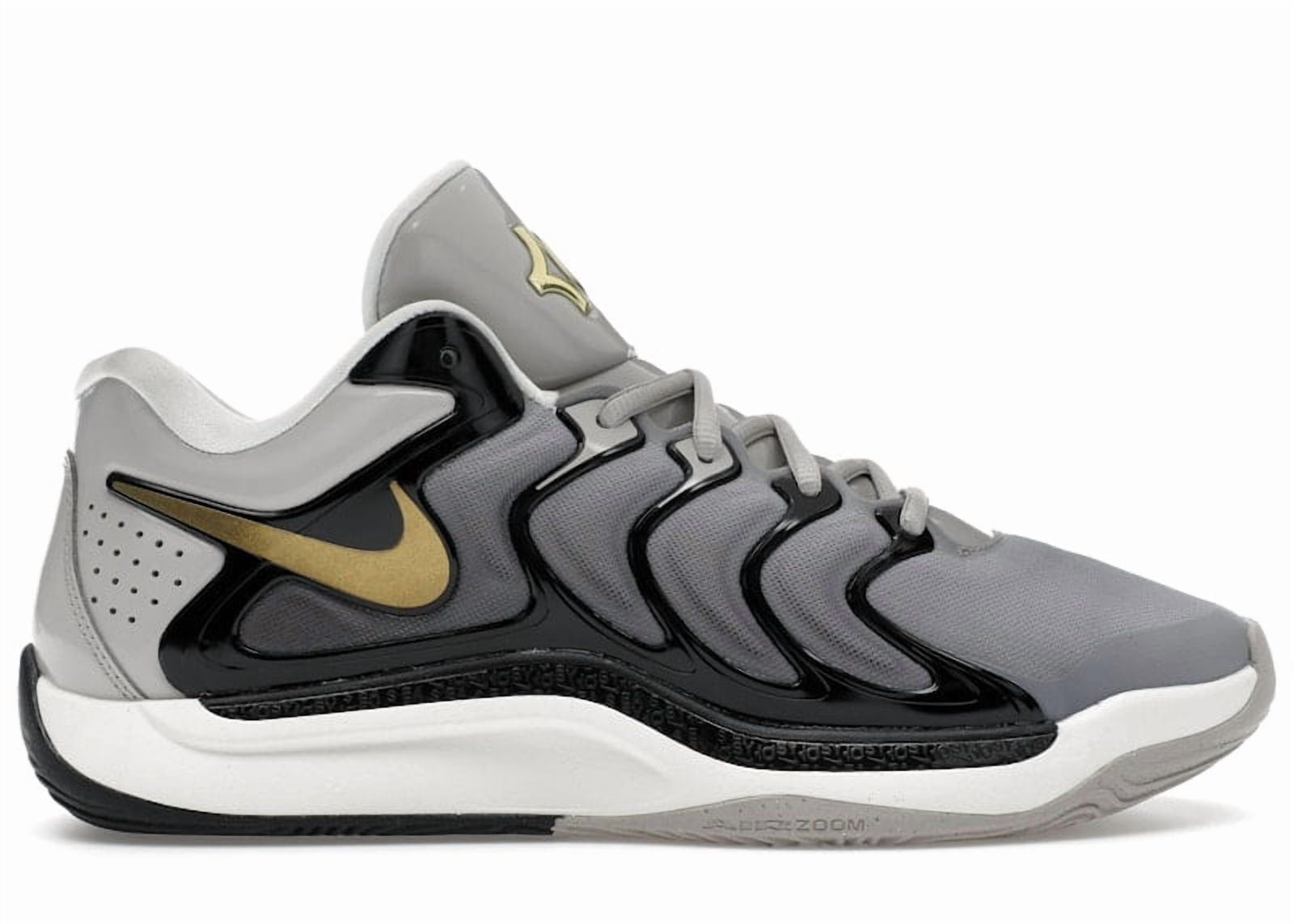 Nike Men's KD 17 Light Iron Ore Metallic Gold Basketball Shoes, from ...