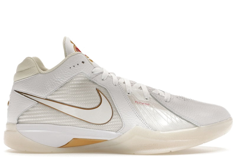 Nike Men's KD 3 Retro White Metallic Gold Basketball Shoes, from StockX ...