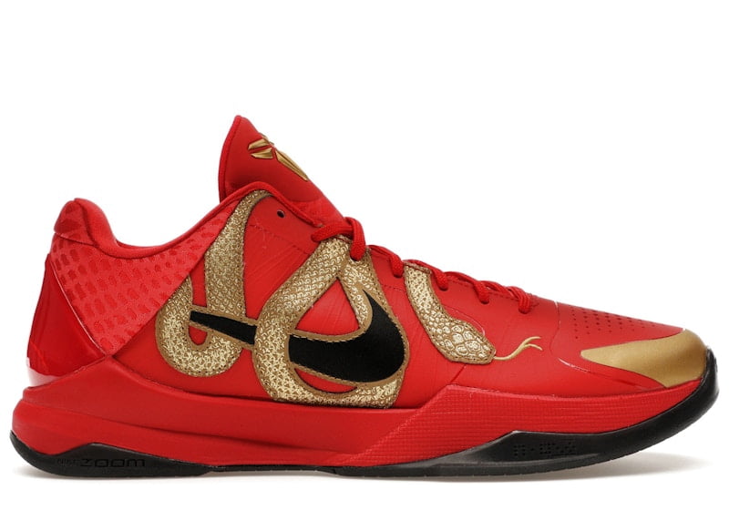 Nike Men's Kobe 5 Protro Year of the Mamba University Red Basketball ...
