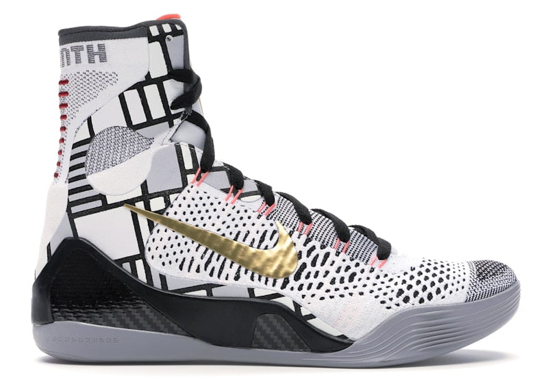 Nike Men's Kobe 9 Elite Gold Fundamentals Basketball Shoes, from StockX ...
