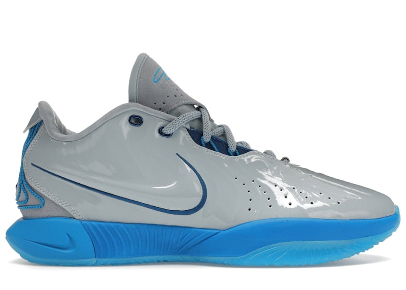 Nike Men's LeBron 21 Blue Diver (Translucent Blue Outsole) Basketball ...
