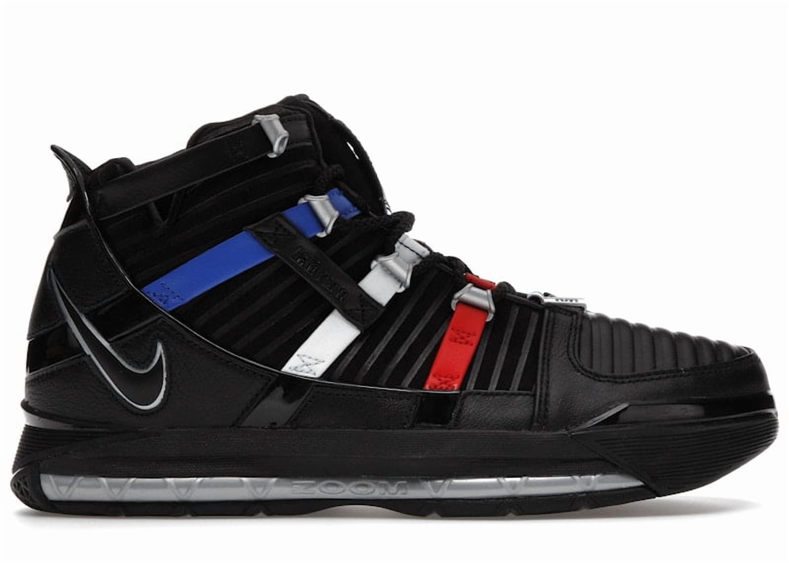 Nike Men's LeBron 3 The Shop Black University Red (2022) Basketball ...