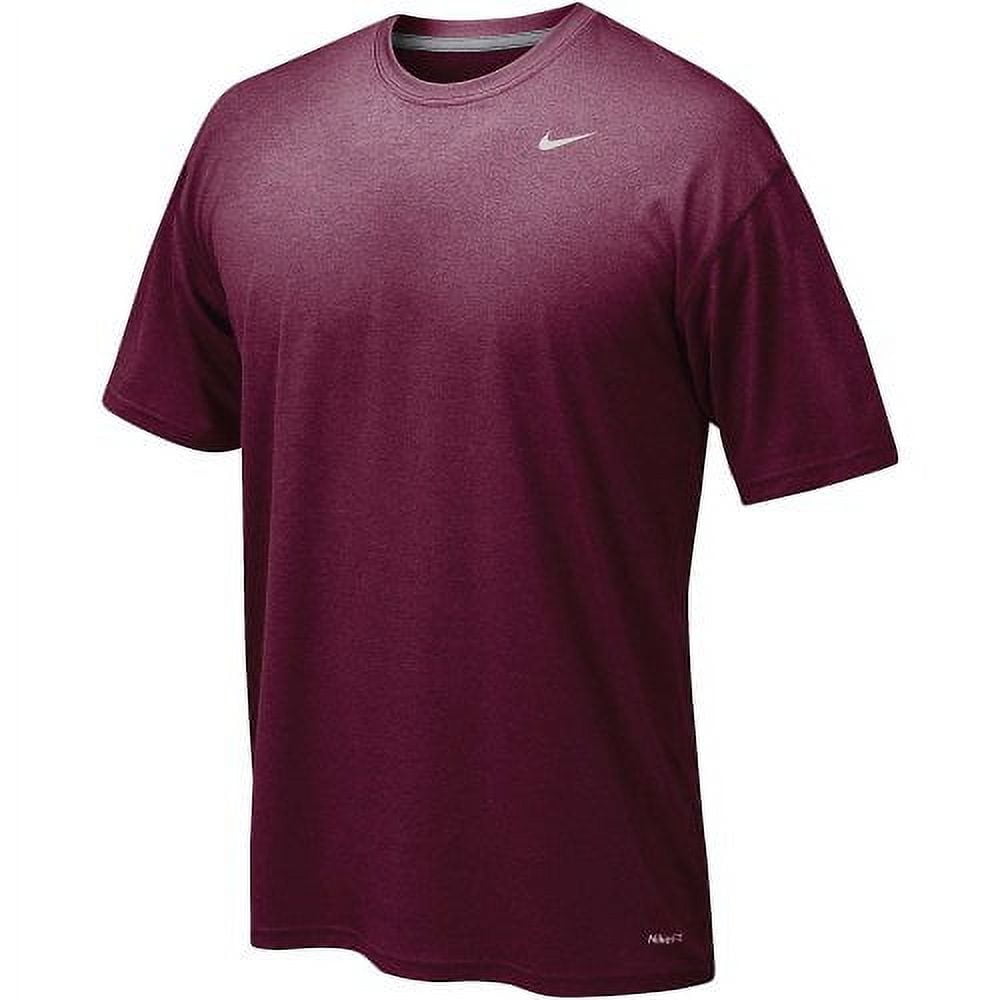 Nike Men's Legend Short Sleeve Tee, Maroon, 2XL - Walmart.com