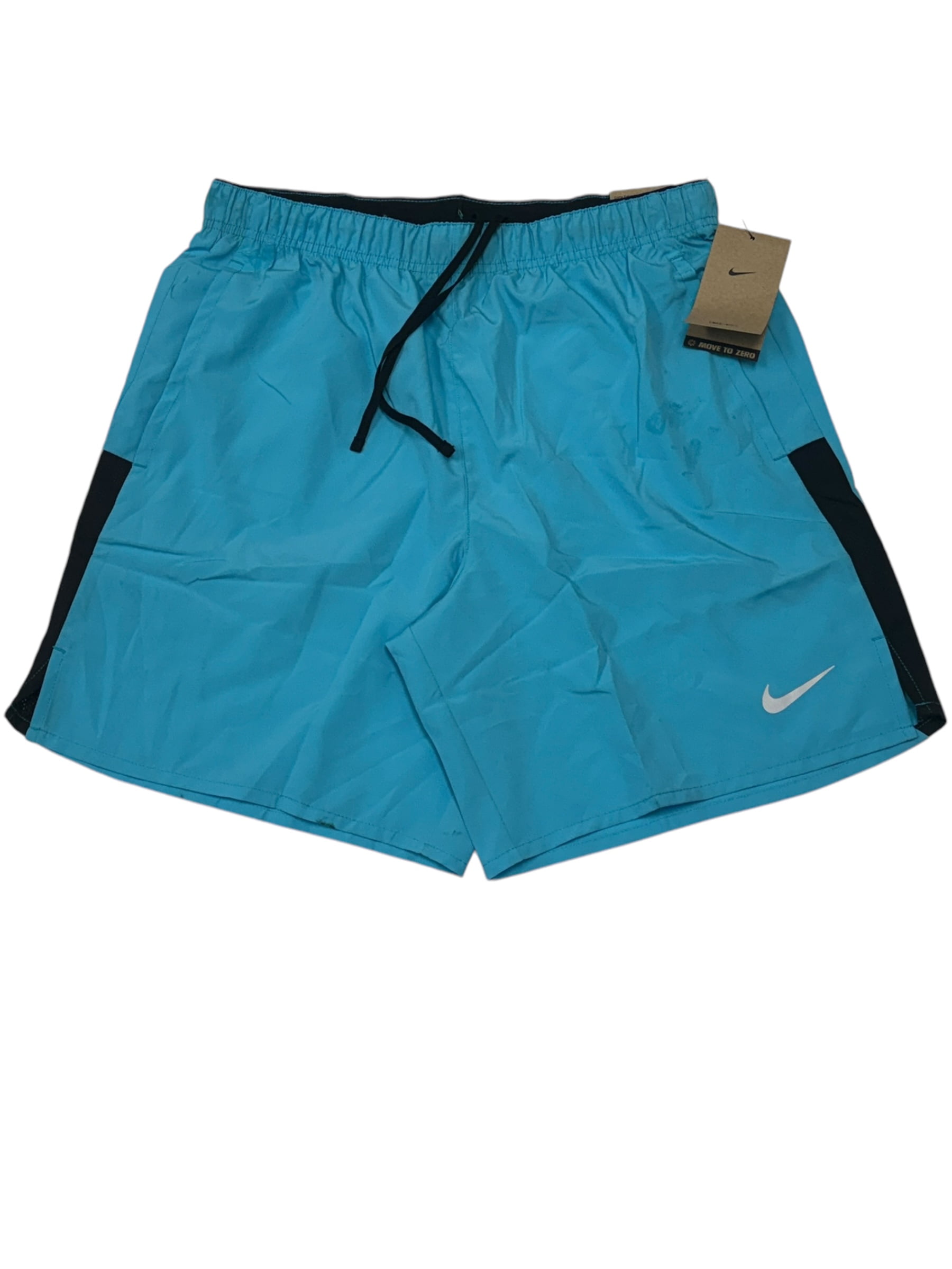 Nike Men's Light Blue Active Running Shorts No Liner DV9344-416 (Large ...