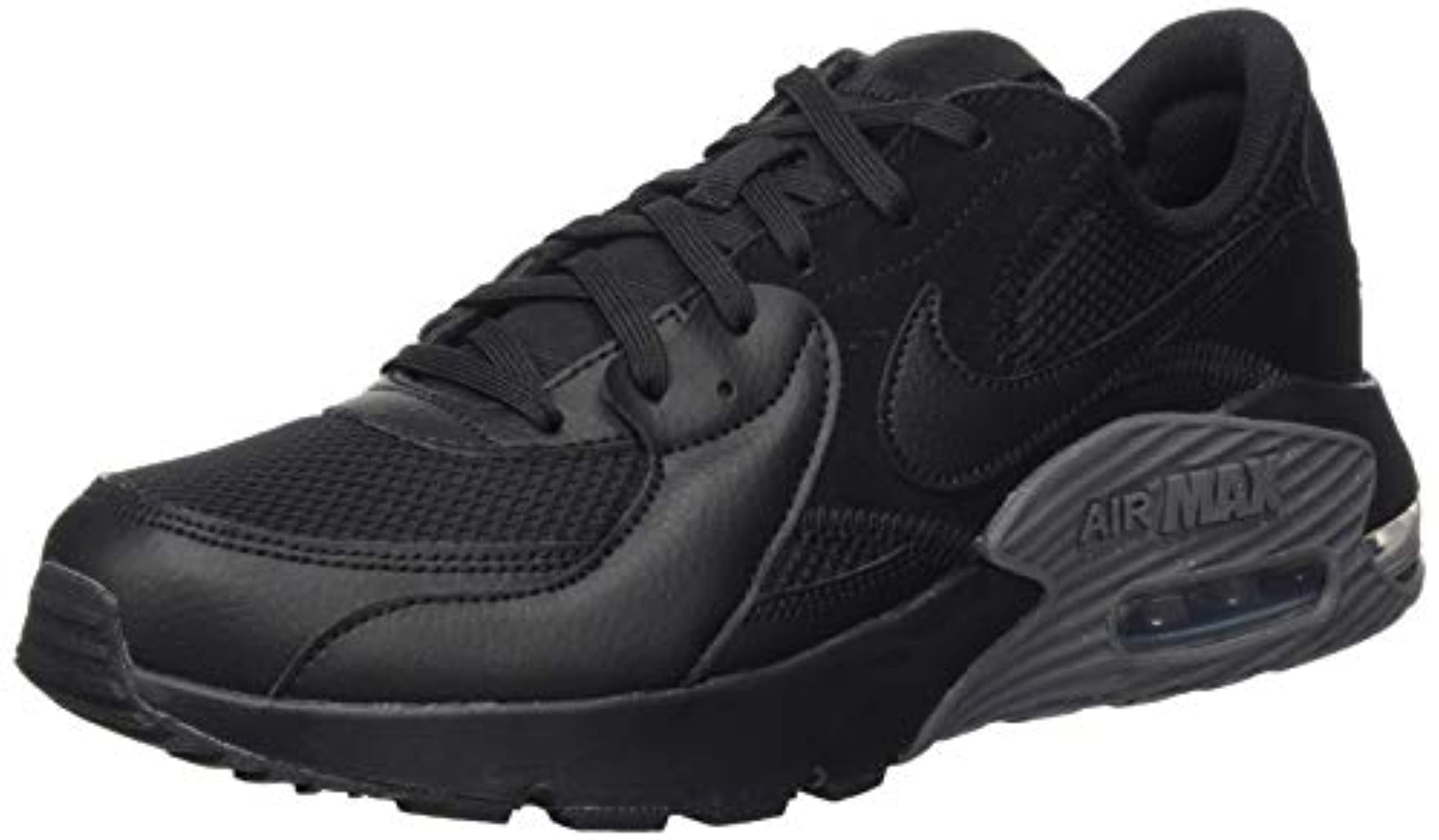 Nike Men's Low-Top Sneakers, Black Black Dark Gray, US:7 - Walmart.com