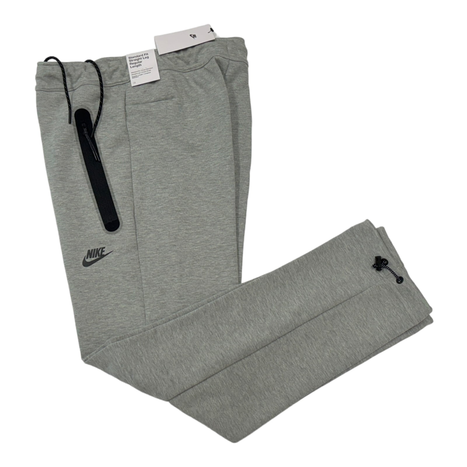 Nike Men's M NSW TCH FLC Pant Dark Grey/Heather Black DQ4312-063 ...