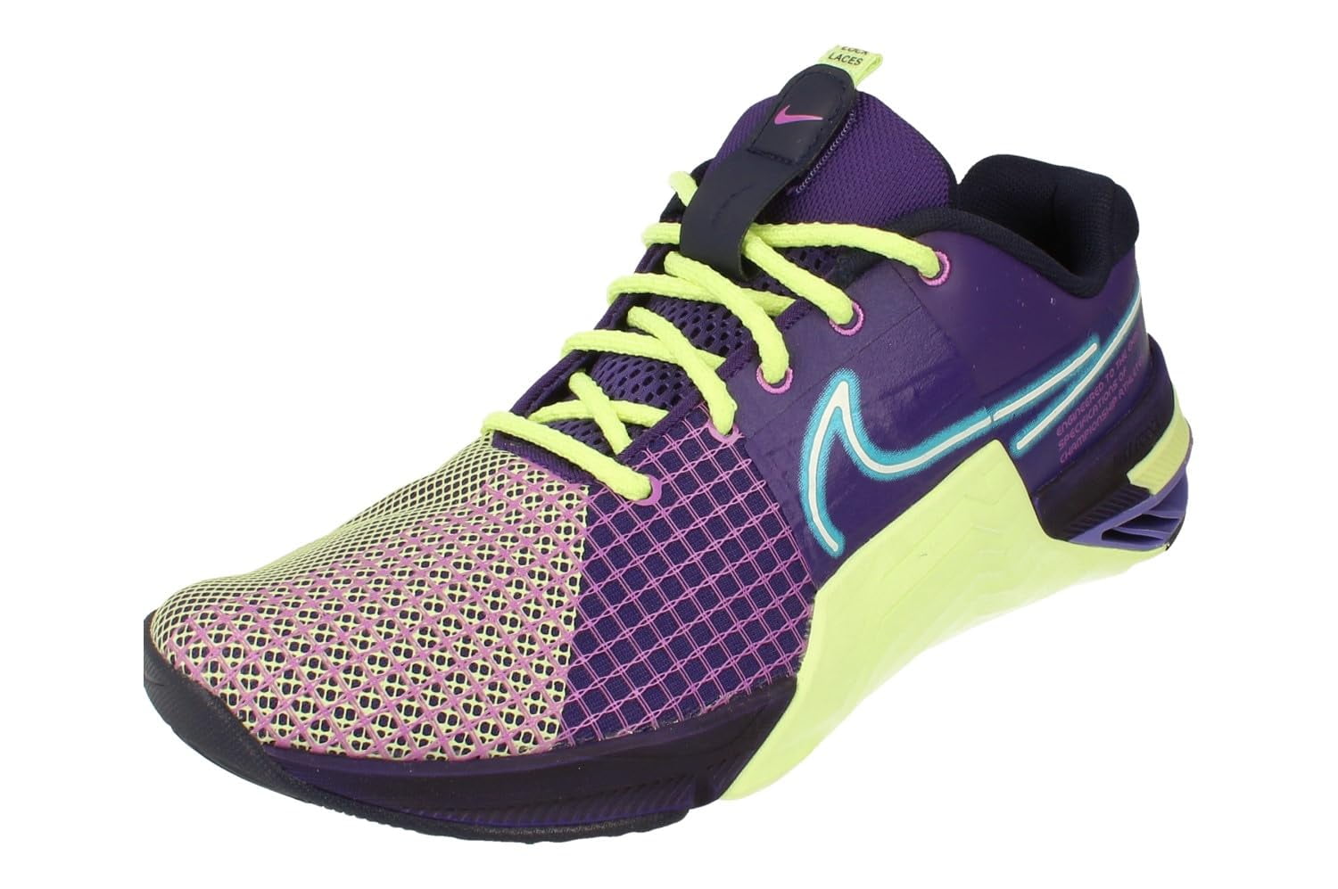 Nike Men's Metcon 7 Training Shoe, Deep Purple/Baltic Blue, 8 M US ...