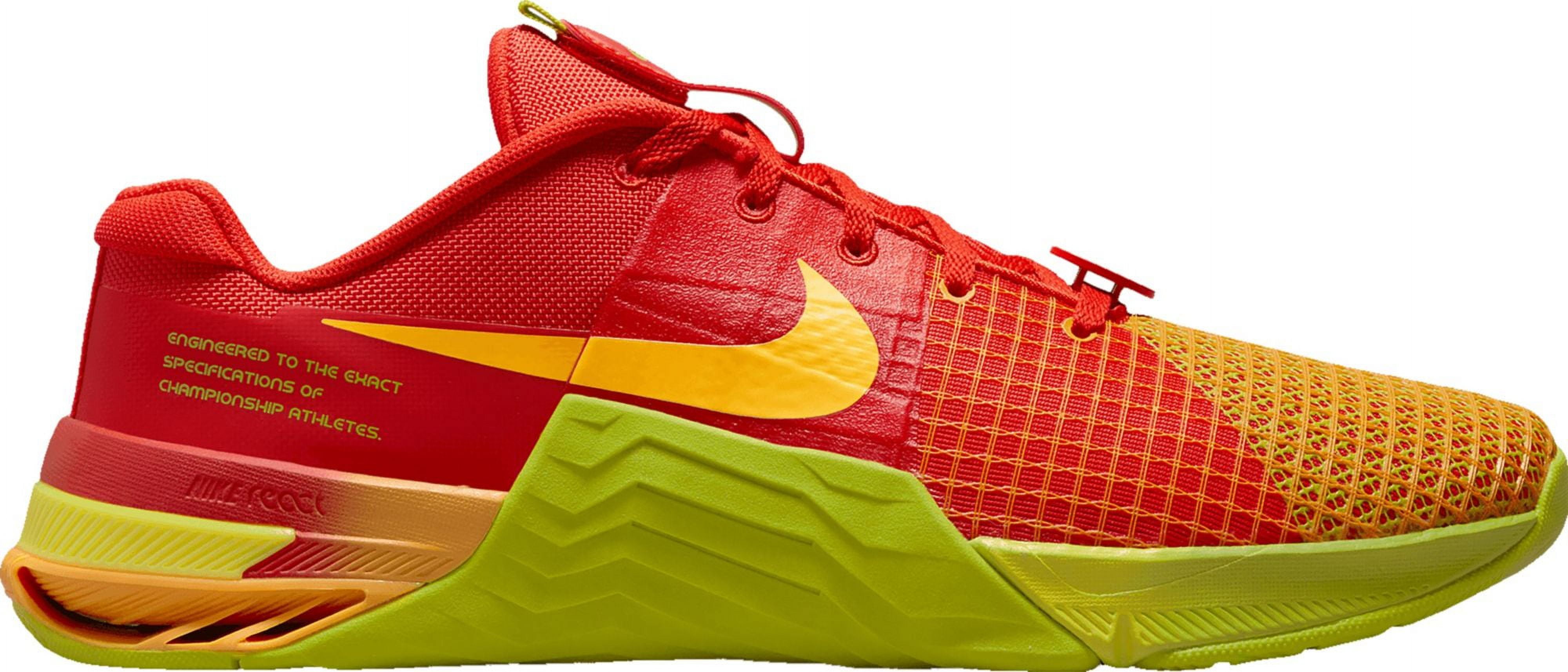 Nike Men's Metcon 8 AMP Training Shoes (Red/Multi Color/Yellow, 14, D ...