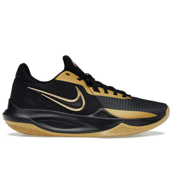 Nike Men's Precision 6 Black Metallic Gold, from StockX - Walmart.com