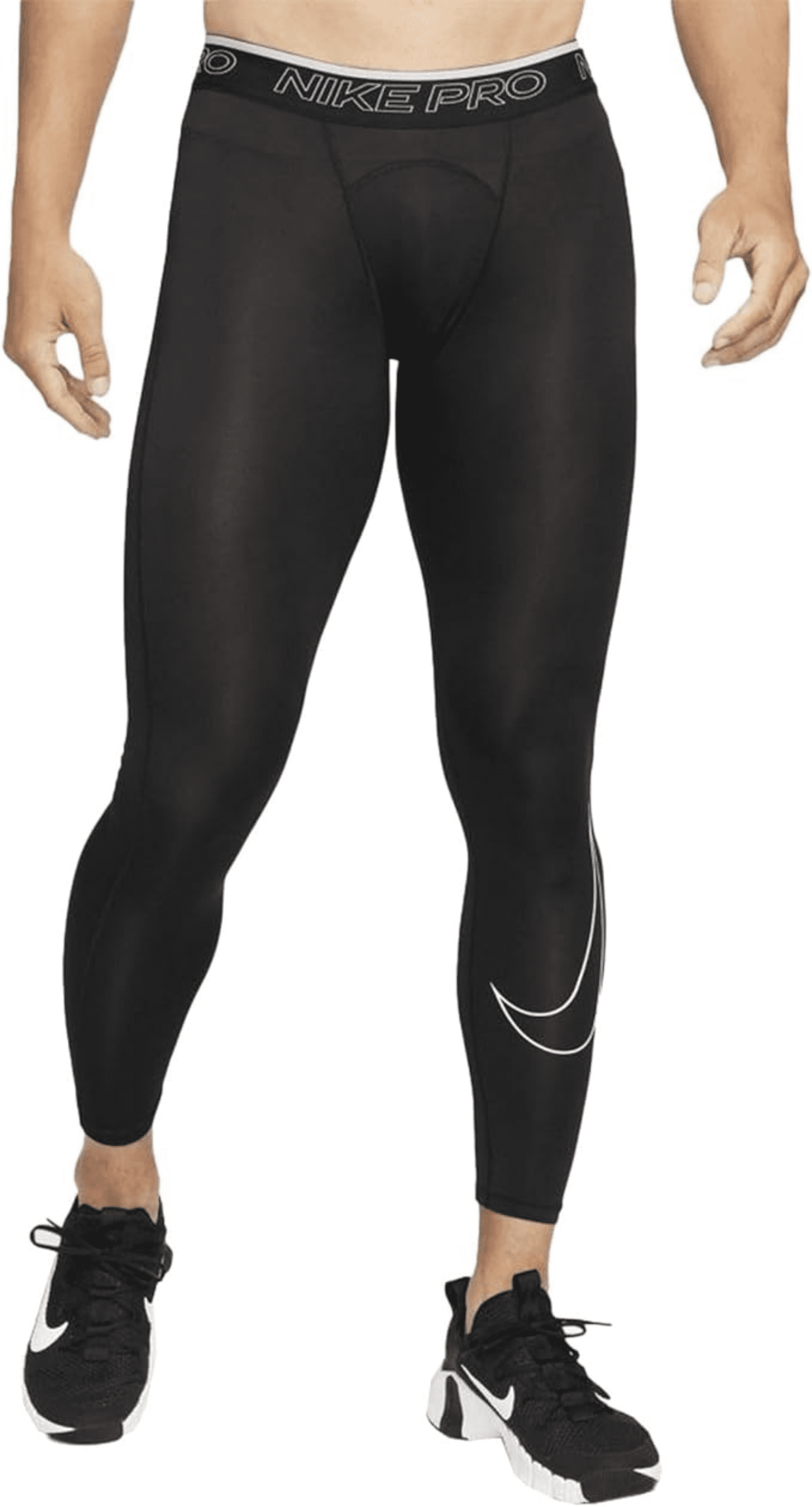 Nike Men’s Pro Dri-FIT Compression Training Tights Activewear - Walmart.com