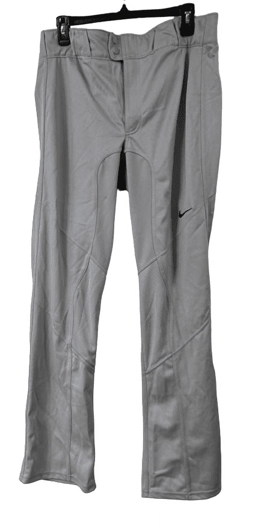 Nike Men's Pro Vapor Baseball Training Pants, Gray, Large - Walmart ...