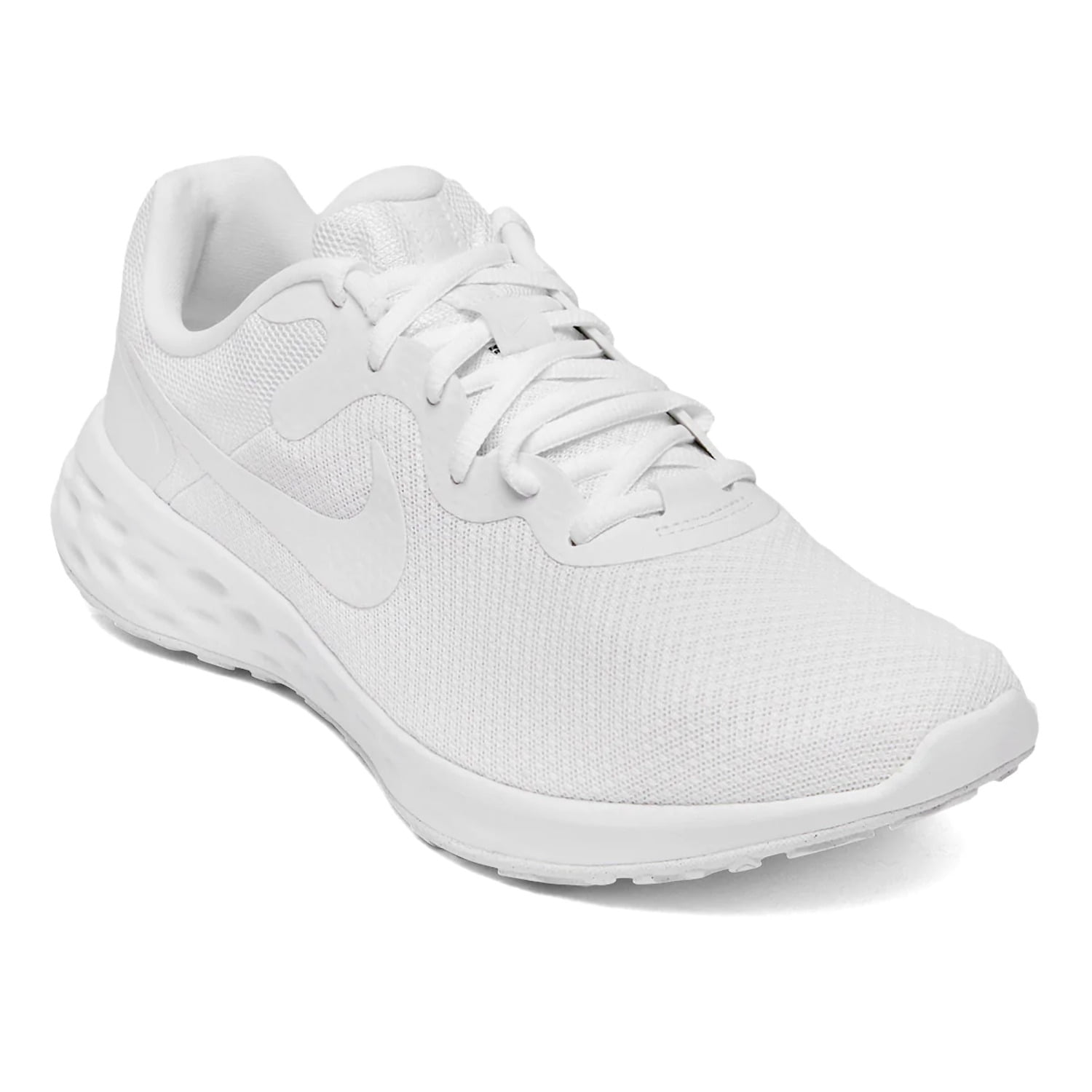 Nike Revolution 6 DC3728-102 Men's White Athletic Road Running Shoes ...