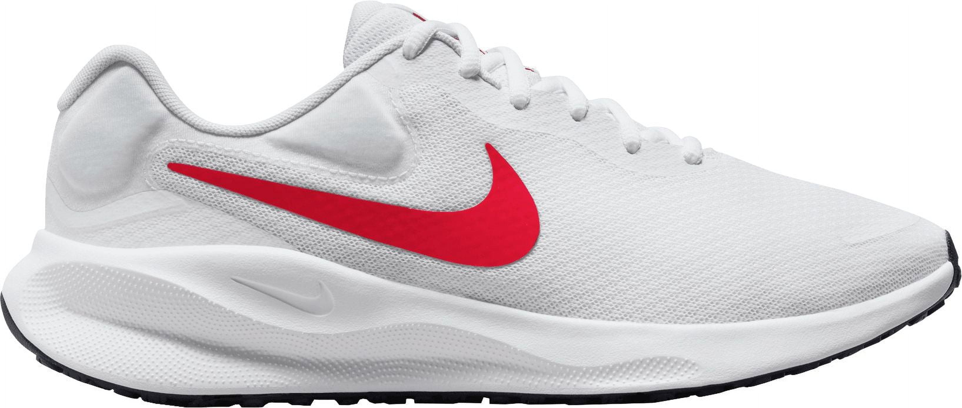 Nike Men's Revolution 7 Running Shoes (White/University Red/Navy, 12.5 ...
