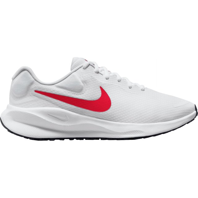 Nike Men's Revolution 7 Running Shoes (White/University Red/Navy, 7.5 ...