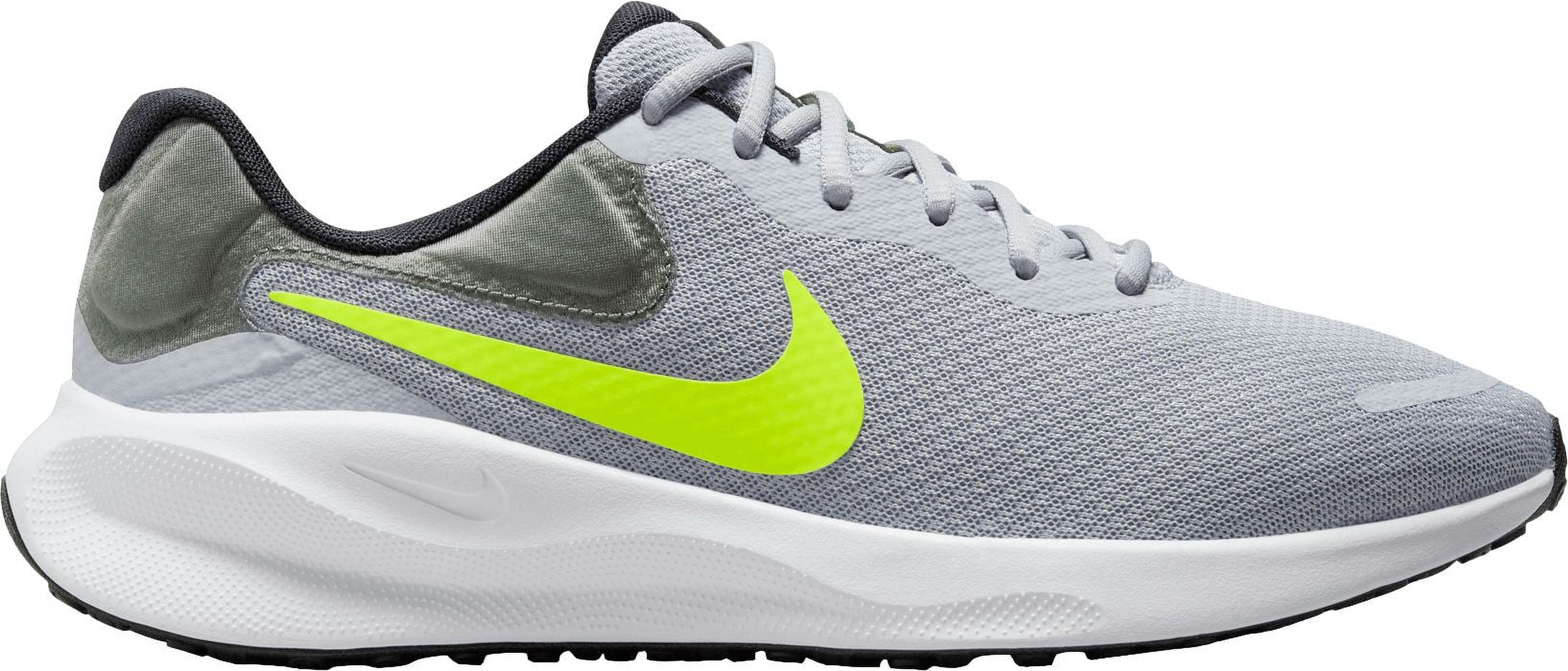 Nike Men's Revolution 7 Running Shoes (Wolf Grey/Volt, 8, Medium/D ...