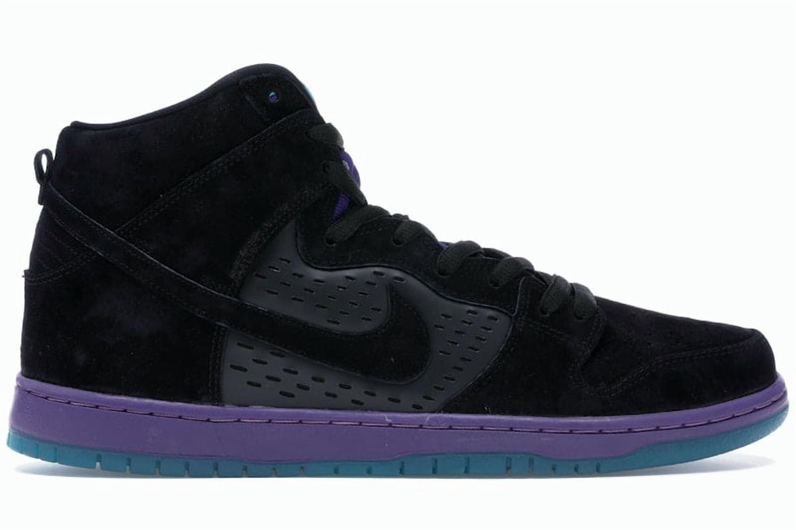 Nike Men's SB Dunk High Black Grape Skateboarding Shoes, from StockX ...