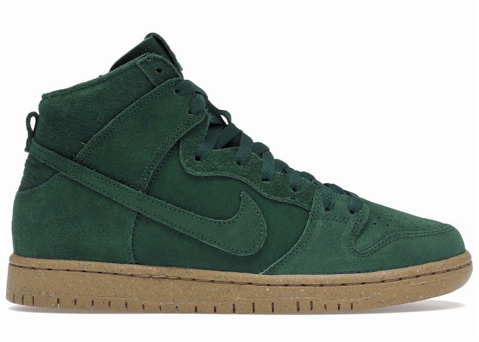 Nike Men's SB Dunk High Decon Gorge Green Skateboarding Shoes, from ...