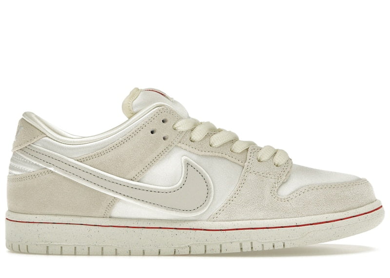 Nike Men's SB Dunk Low City of Love Light Bone Skateboarding Shoes ...