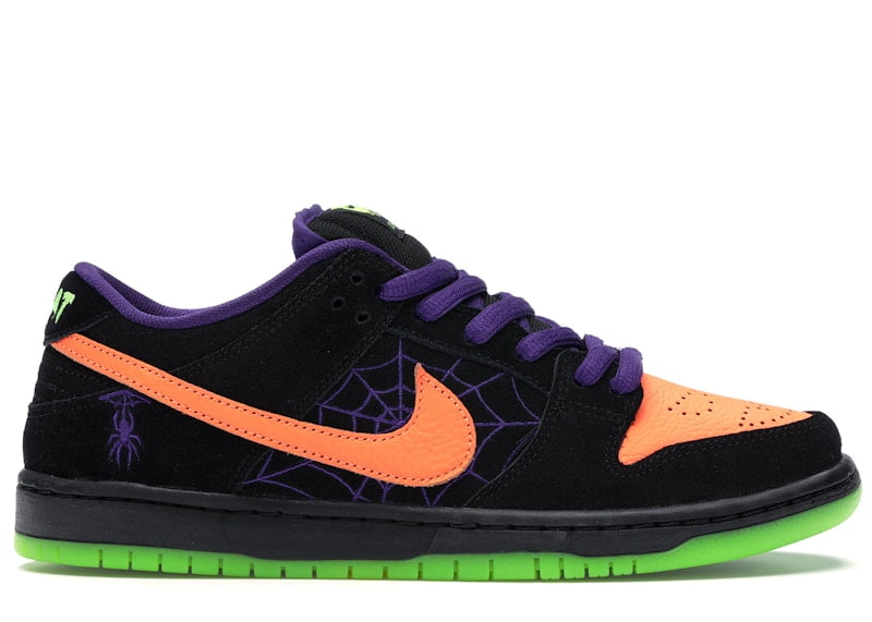 Nike Men's SB Dunk Low Night of Mischief Halloween Skateboarding Shoes ...