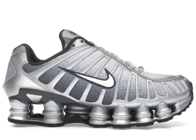 Nike Men's Shox TL Metallic Silver, from StockX - Walmart.com