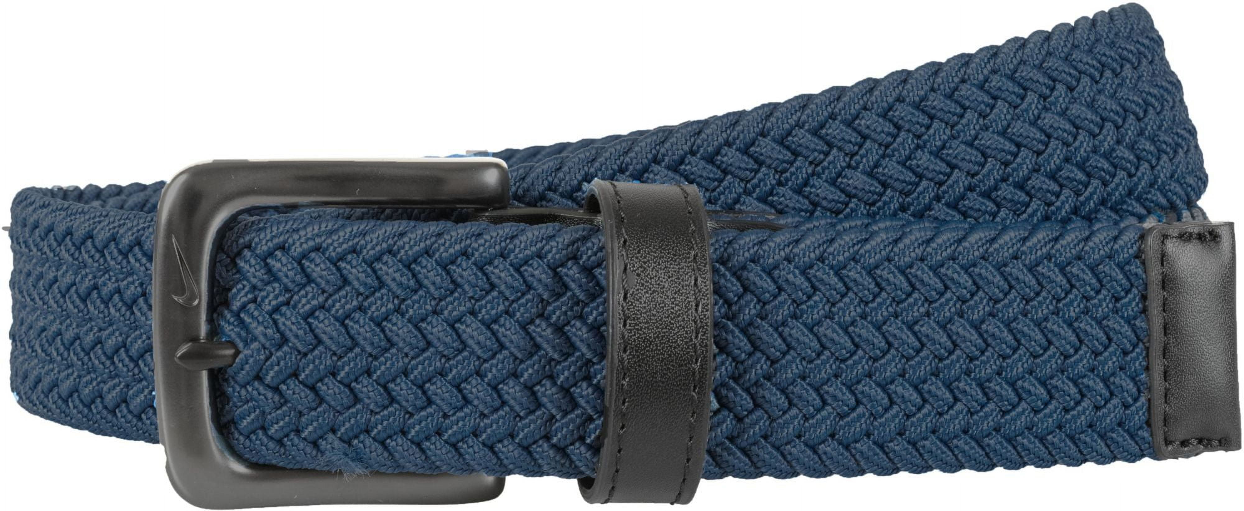 Nike Men's Stretch Woven Golf Belt (Marina Blue, L) - Walmart.com