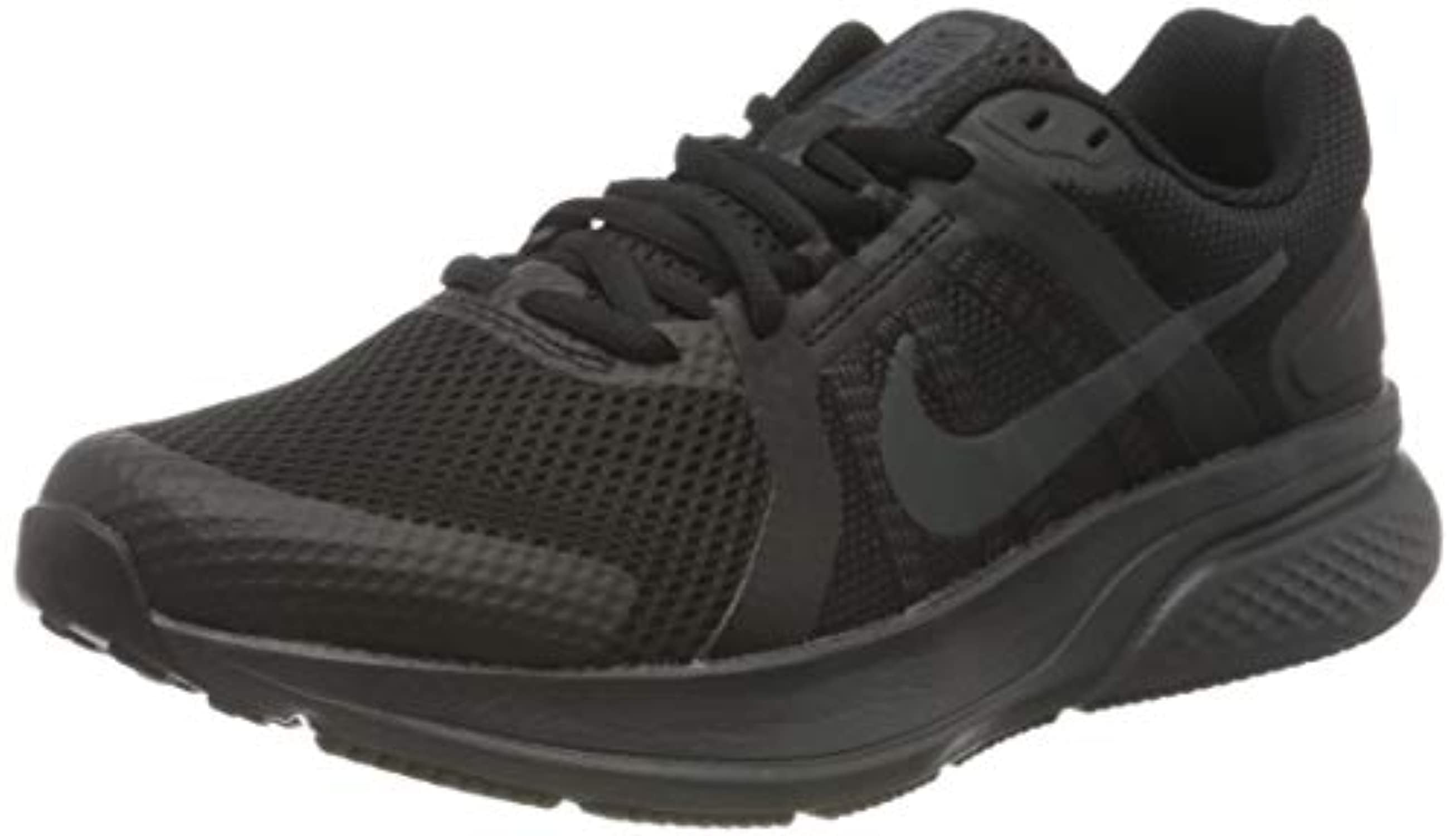 Nike Men's Stroke Running Shoe, Black Dk Smoke Grey, 8 - Walmart.com