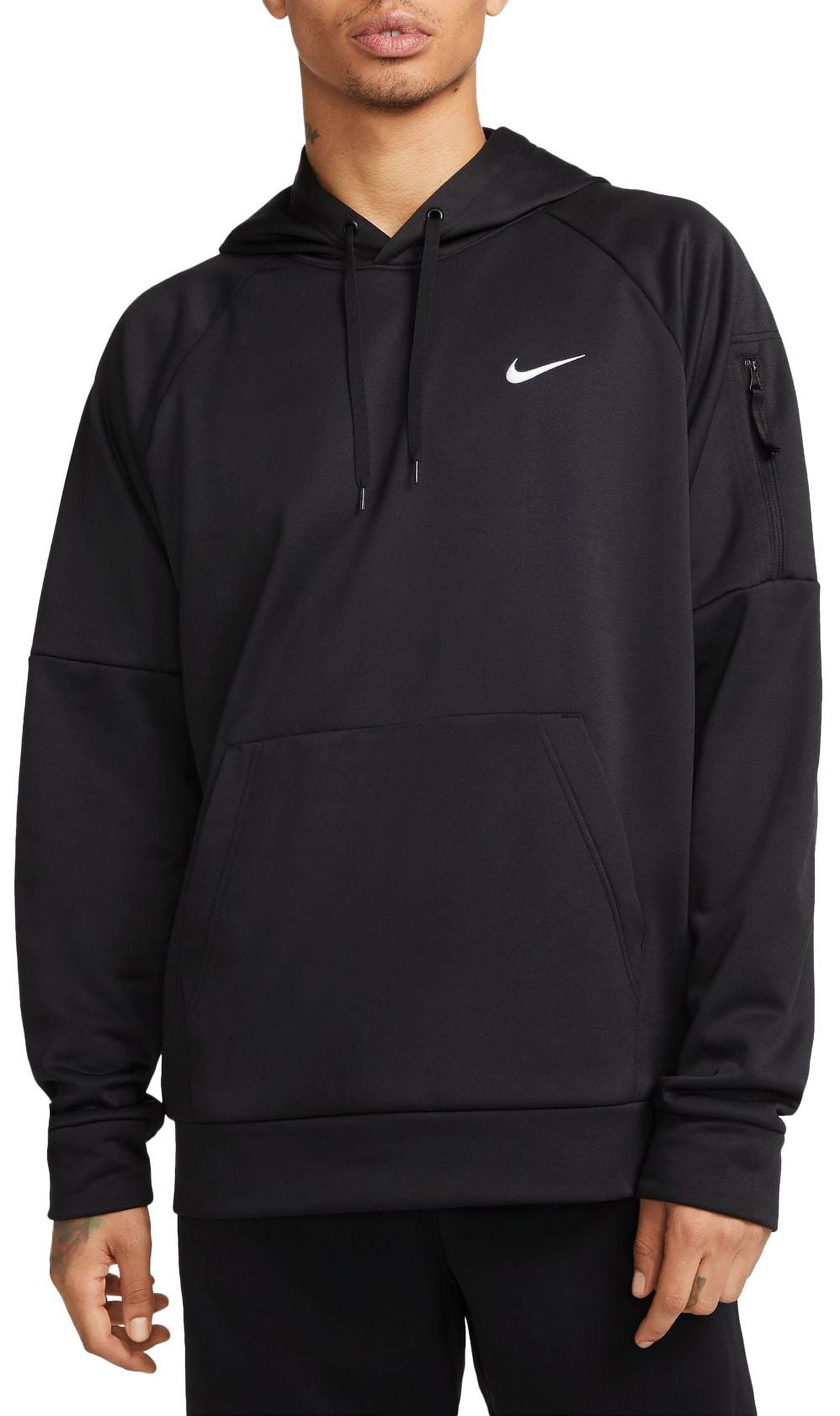 Nike Men s Therma FIT Pullover Hoodie Black S Walmart