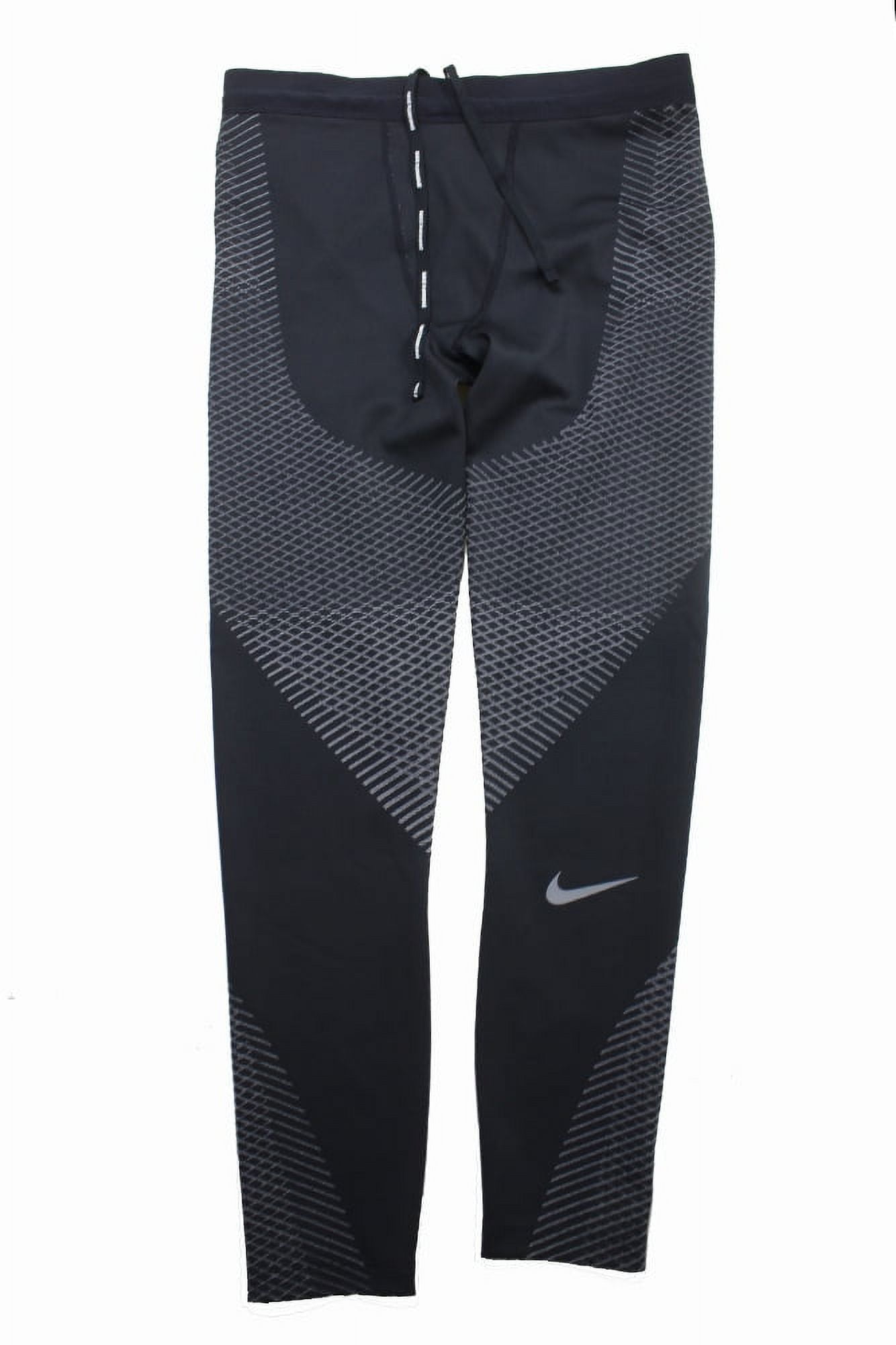 Nike Men's Zonal Strength Performance Compression Running Tights, Black ...