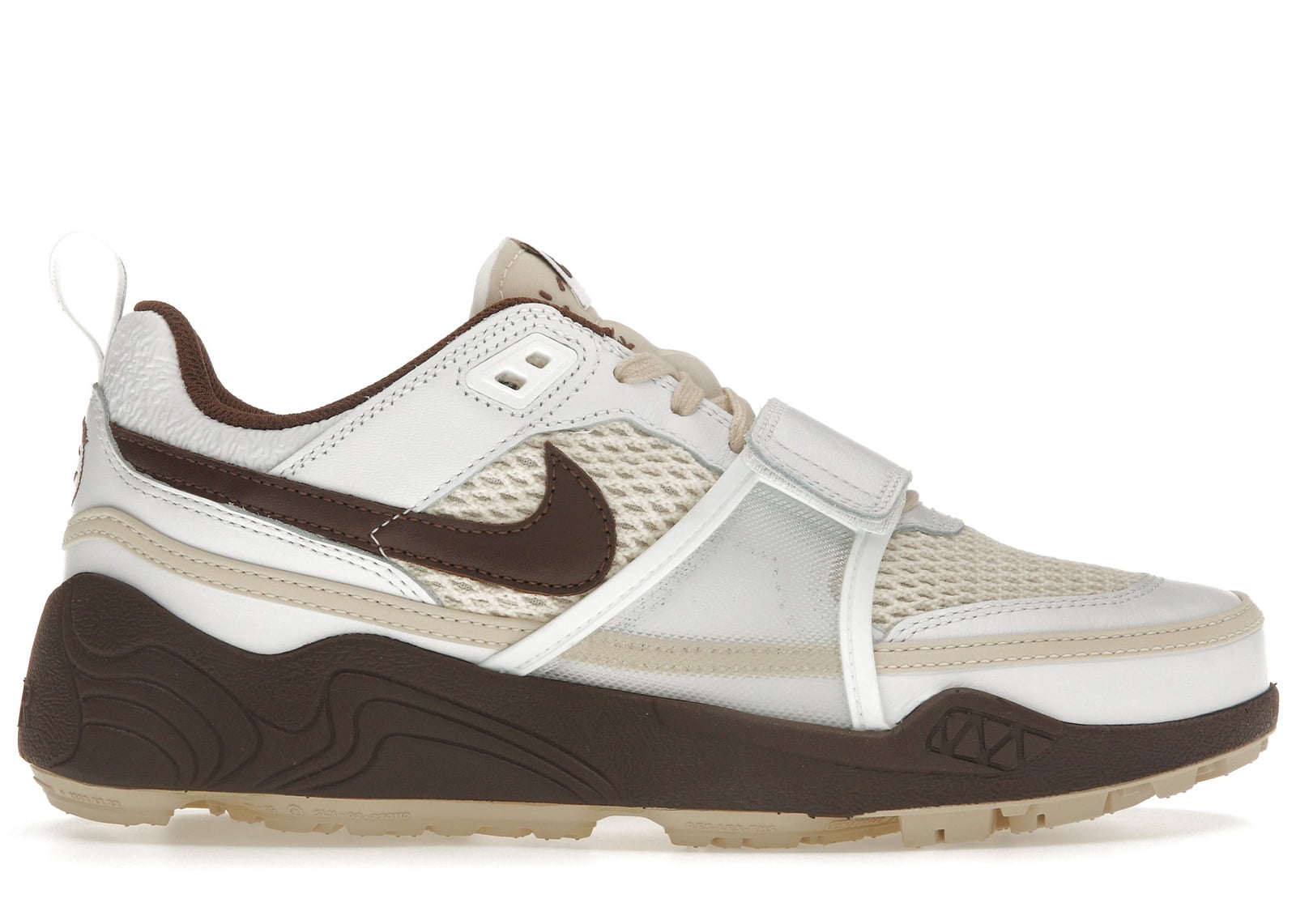 Nike Men's Zoom Field Jaxx Travis Scott Light Chocolate Casual Shoe ...