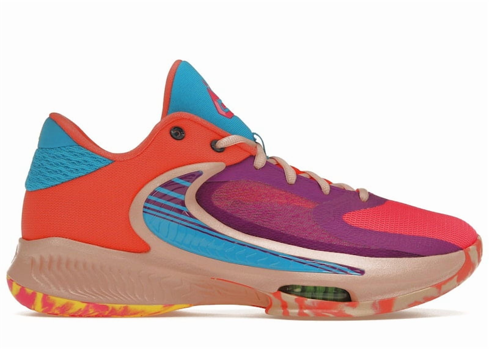 Nike Men's Zoom Freak 4 Barrier Reef Basketball Shoes, from StockX ...