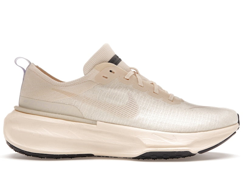 Nike Men's ZoomX Invincible Run 3 Light Cream Running Shoes, from ...