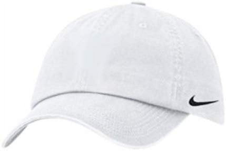 Nike Mens 518015-010 Tech Swoosh Cap One Size White - Walmart Business ...
