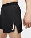 Nike Mens AeroSwift Dri-Fit Length Running Shorts 4"/10cm - Black/White ...